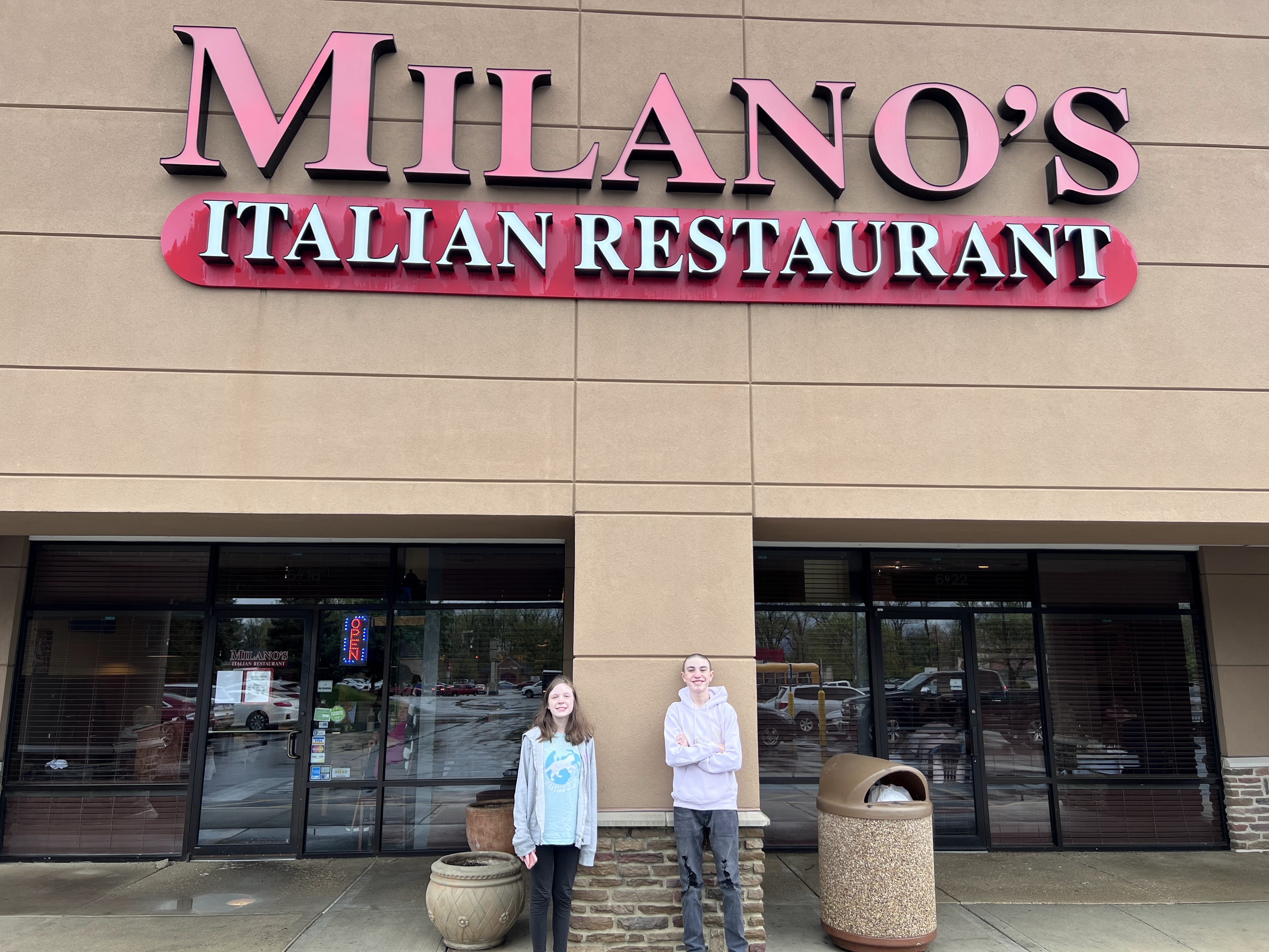 Milano’s Italian Restaurant - Dining With Dad